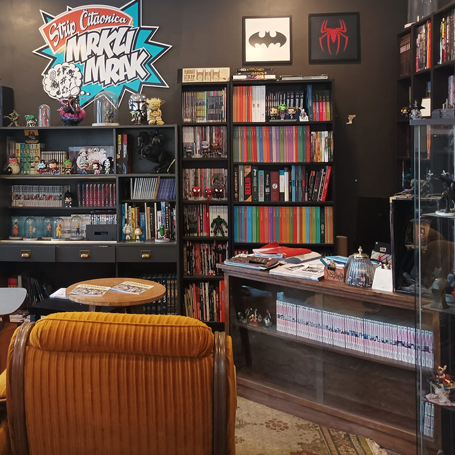 HUIU Gallery and comic book reading room Mrkli mrak - Tourism Office Pula