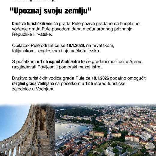 Upoznaj svoju zemlju - Tourism Office Pula